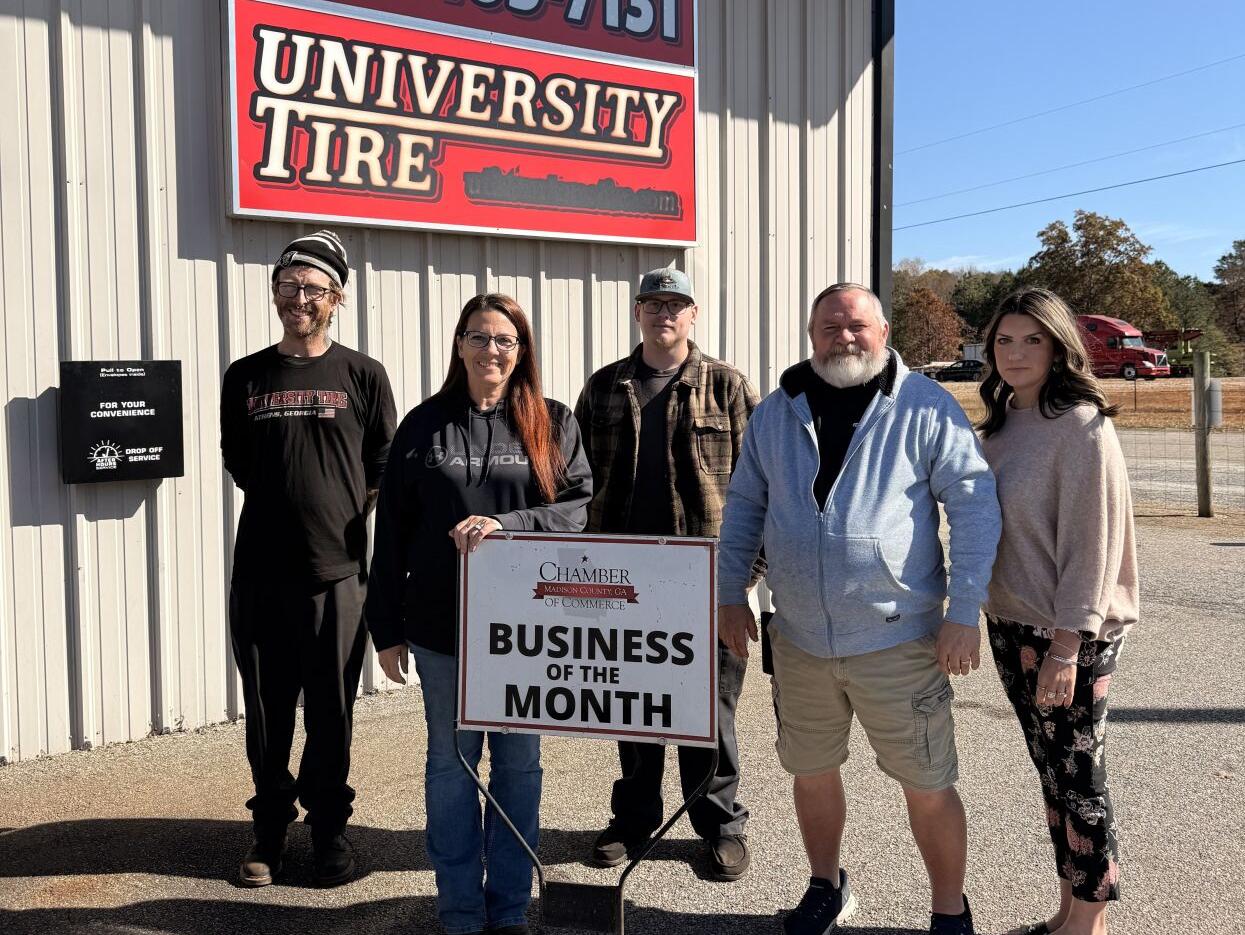 Chamber recognizes University Tire as November's Business of the Month ...