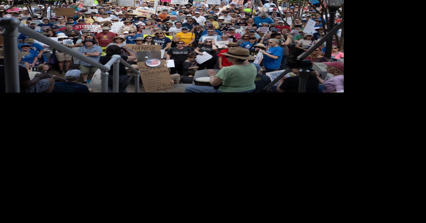 Barrow County Democratic leader joins Athens “Hands Off” protest ...