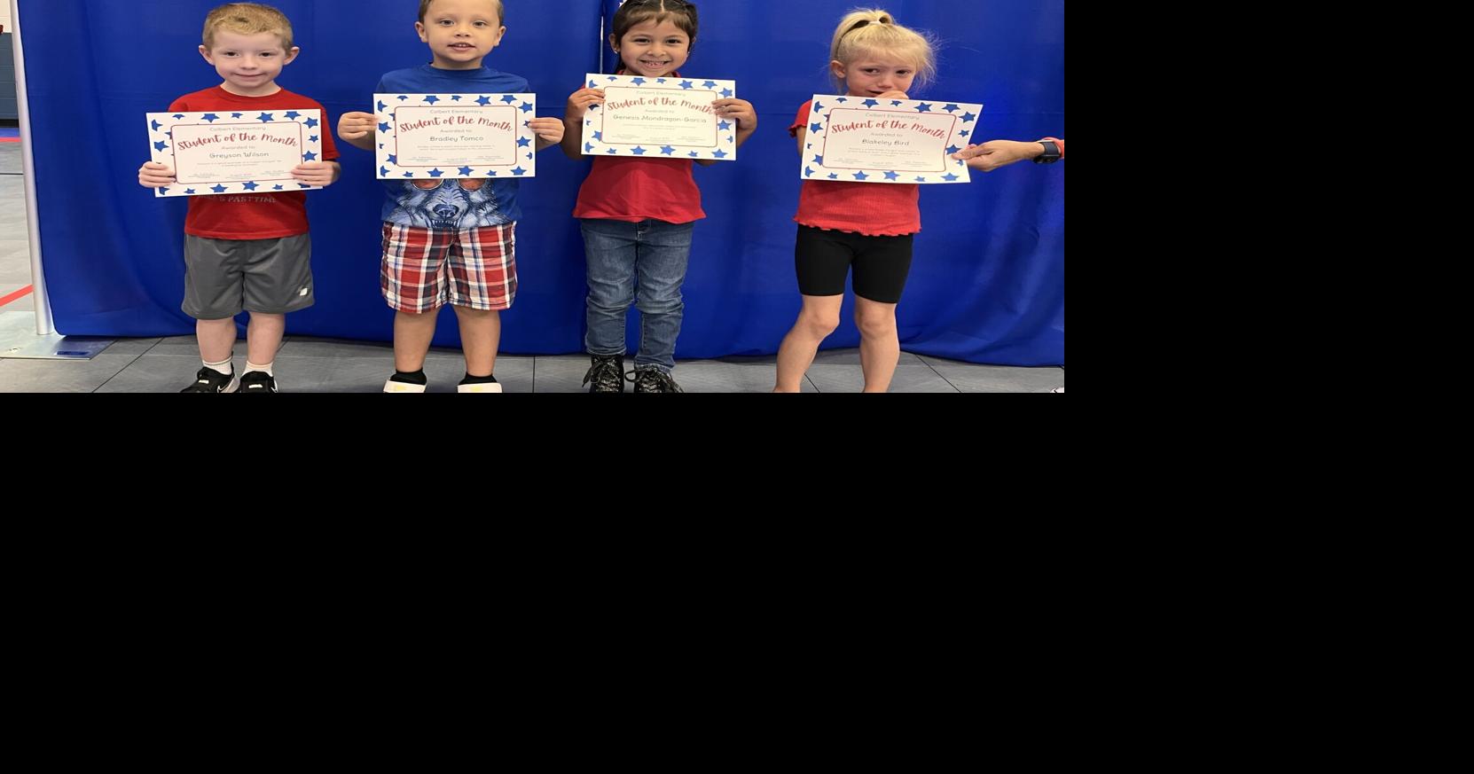 PHOTOS: Colbert Elementary's Students of the Month for August | School ...