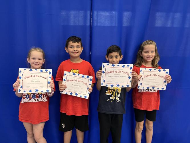 PHOTOS: Colbert Elementary's Students of the Month for August | School ...