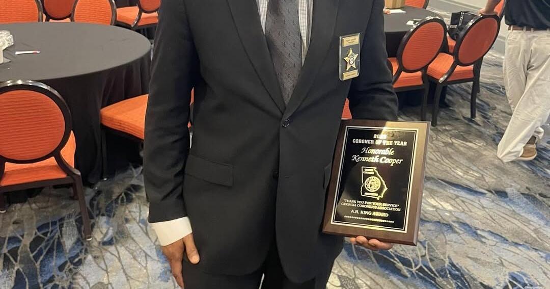 Kenneth Cooper named Coroner of the Year | News | mainstreetnews.com