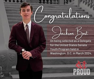 Jackson Bost named to the United States Senate Youth Program | School ...