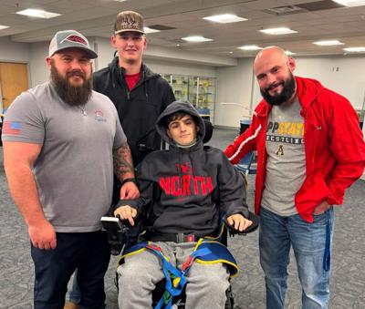 Update: Dominic Haines makes progress with getting around | JHS Sports ...