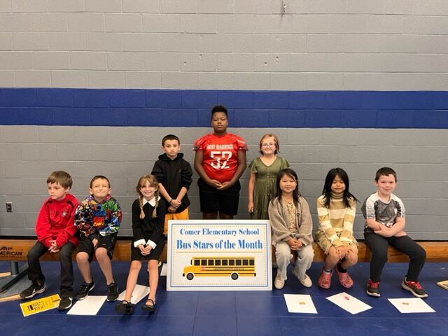 Comer Elementary recognizes students for September | School ...