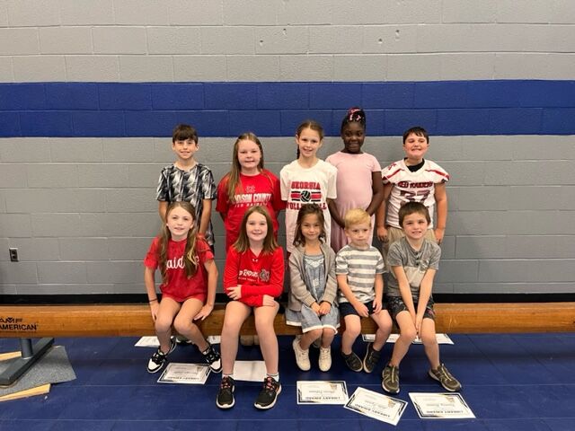 Comer Elementary recognizes students for September | School ...