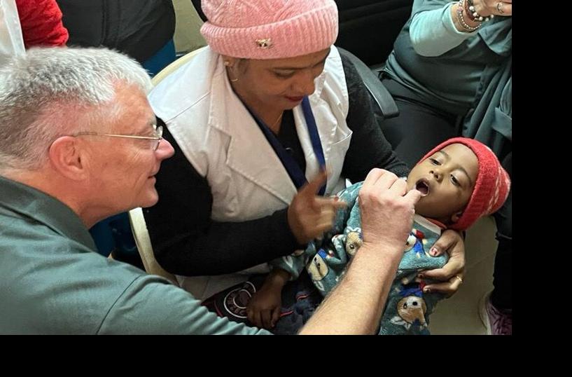 Banks Rotarian part of effort to give polio shots in India | Features ...