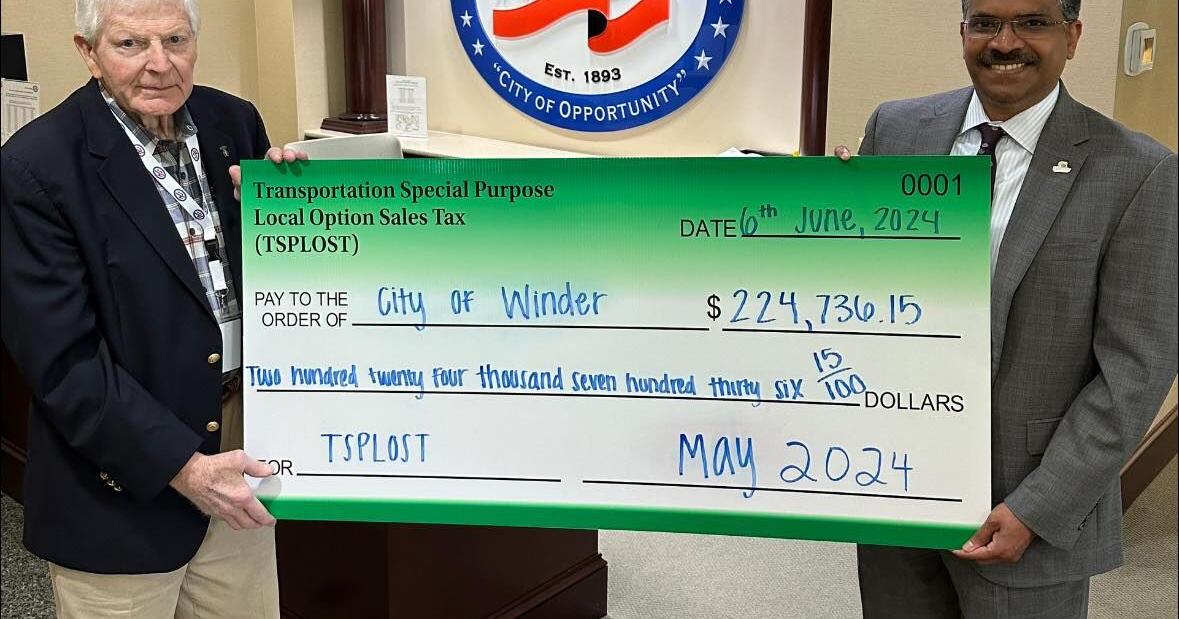 Barrow makes history with first-ever TSPLOST distribution | News ...