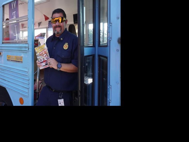Hometown heroes join JCS Book Mobile for week two adventure | School ...