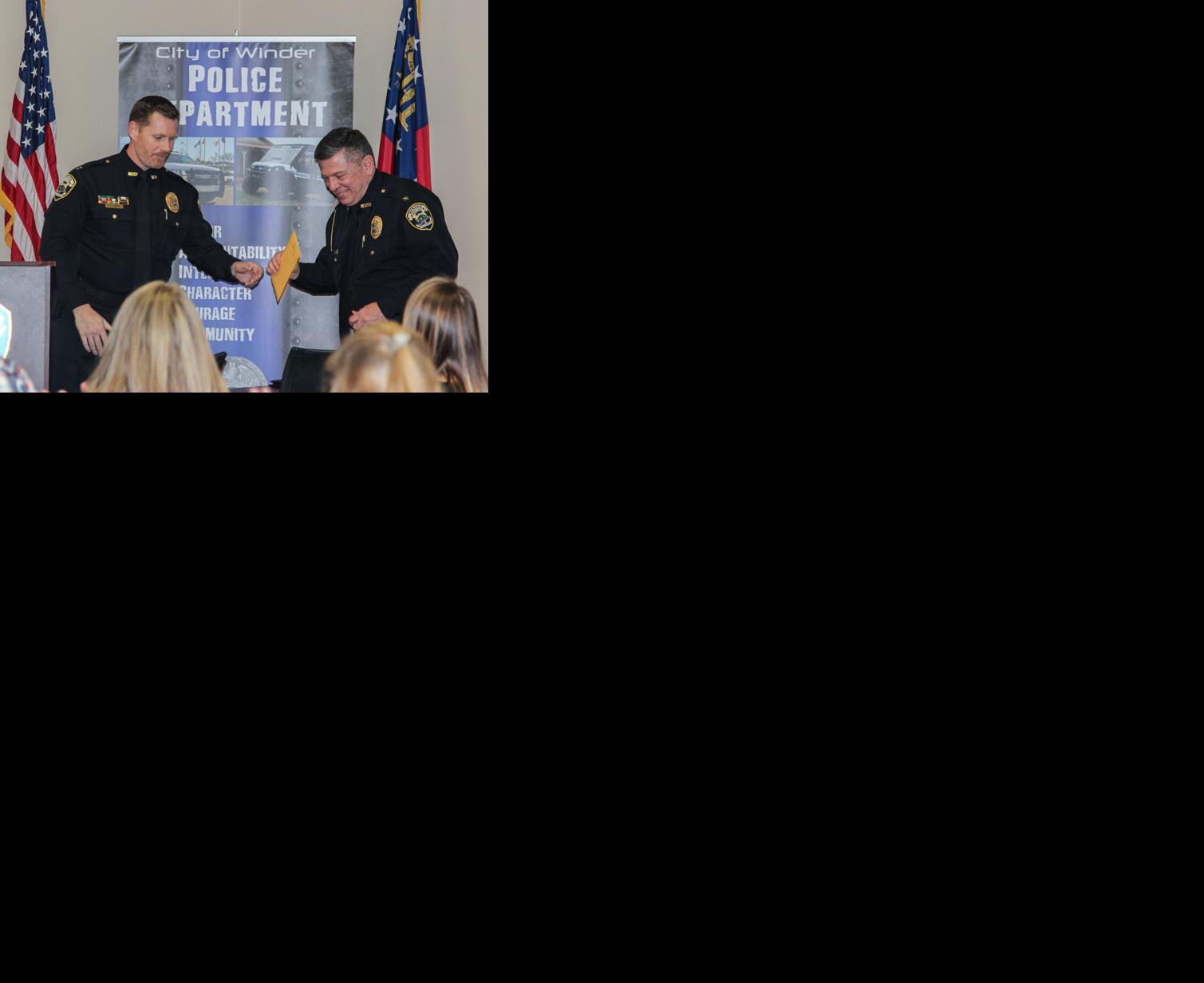 Winder Police holds promotion and award ceremony | News ...