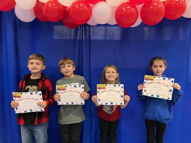 Colbert Elementary recognizes Students of the Month for October ...