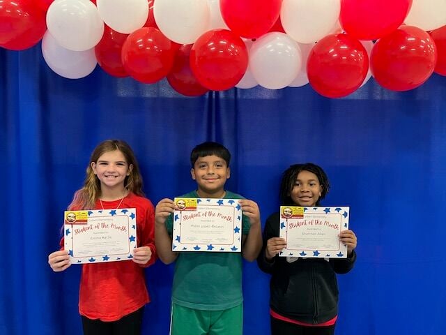 Colbert Elementary recognizes Students of the Month for October ...