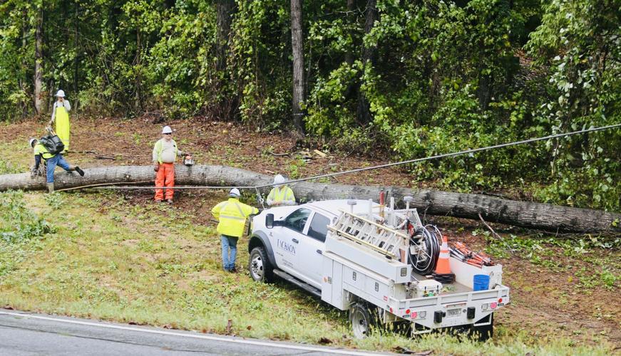 Power outages, downed trees reported in aftermath of Helene | News ...