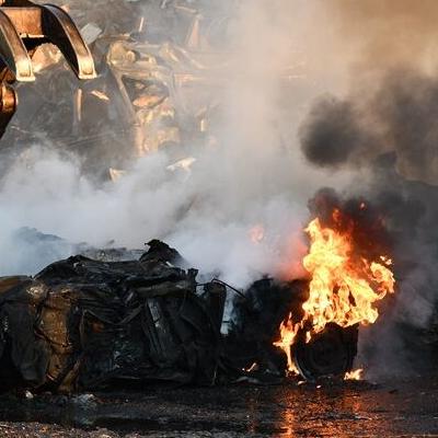 Fire at recycling yard takes hours to extinguish | Public Safety ...