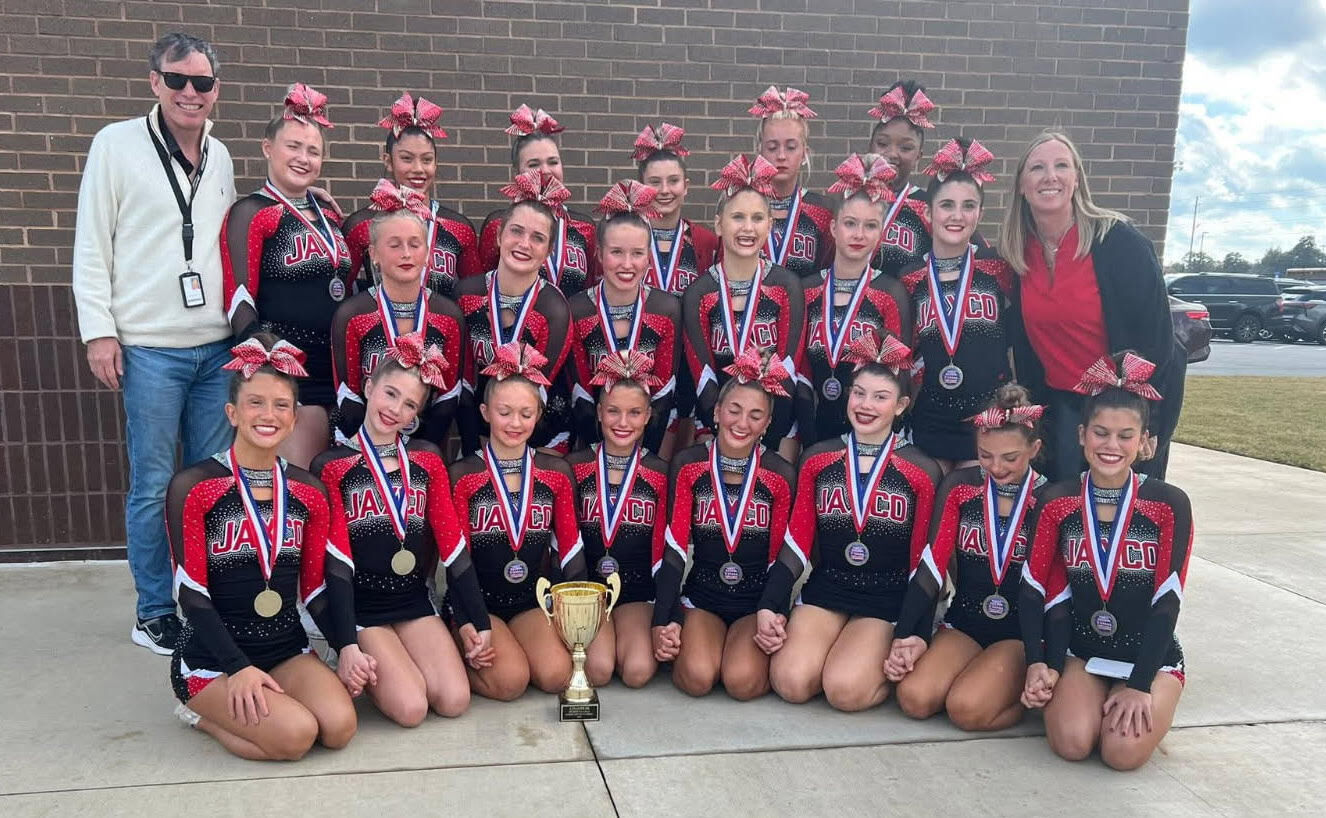 PHOTO: Cheer cats score 89, win region and qualify for state | JCCHS Sports | mainstreetnews.com