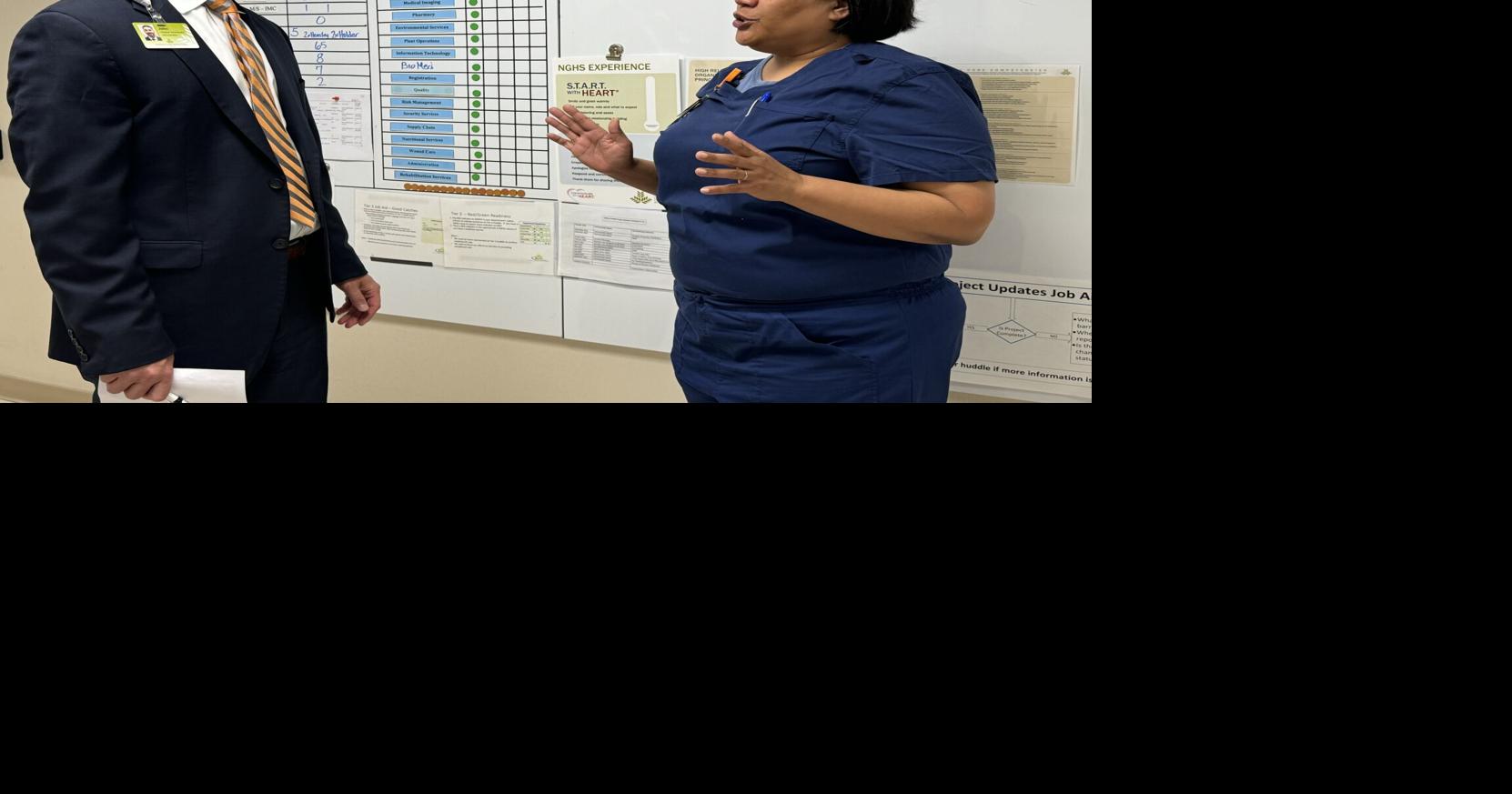 Hospital administrator John Neidenbach celebrates transformative first ...