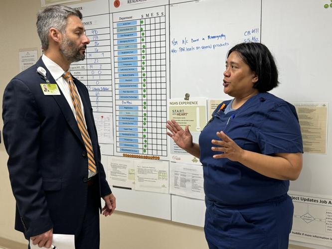 Hospital administrator John Neidenbach celebrates transformative first ...