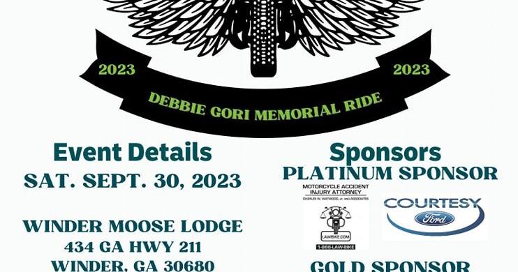 Adventure Bags 12th Annual Debbie Gori Memorial Ride set Sept. 30 ...