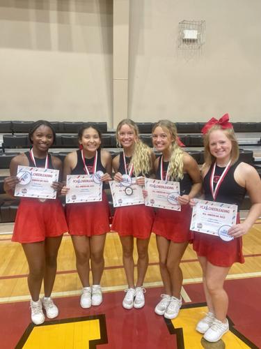 Cheerleaders participate FCA Cheer Camp; All-American cheerleaders ...
