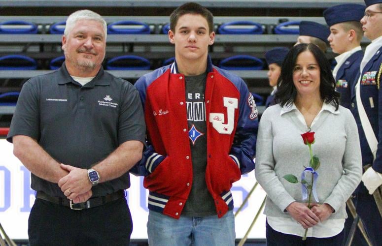 JHS's swim team celebrates senior night | JHS Sports | mainstreetnews.com