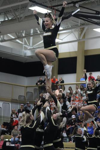 PHOTOS: Commerce hosts and wins Class A Division I of Cheer Tiger ...