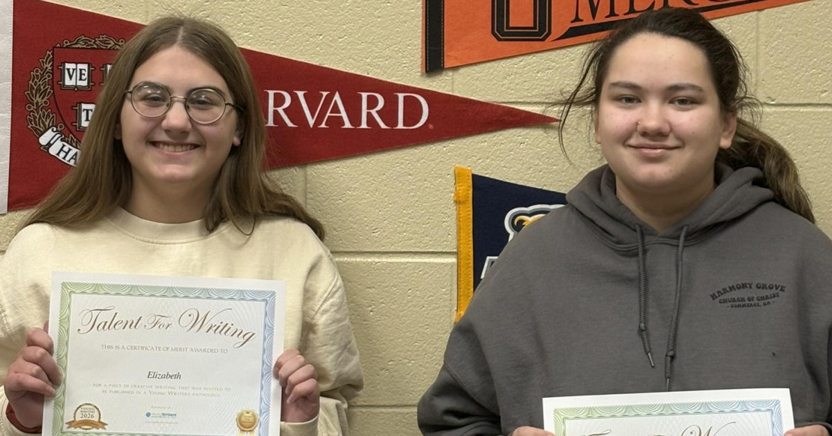CHS participate in creative writing contest | School | mainstreetnews.com