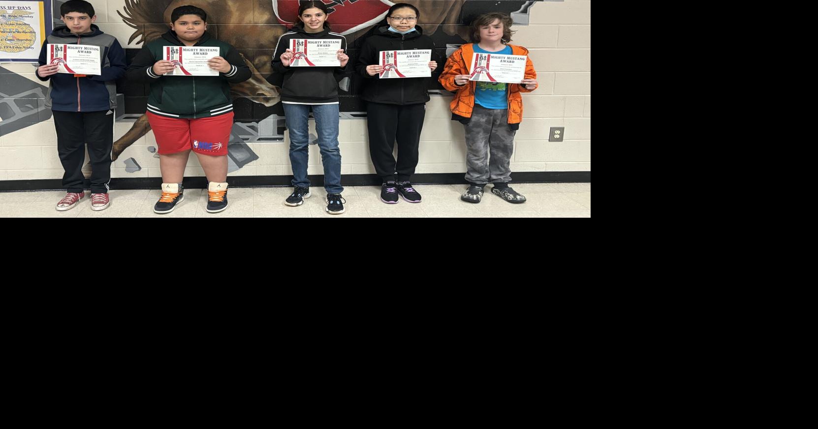 Middle school recognizes Mighty Mustangs for January | School ...