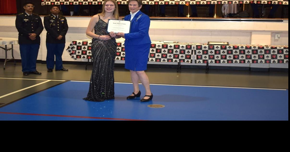 NSDAR Sunbury Chapter awards senior JROTC members | News ...
