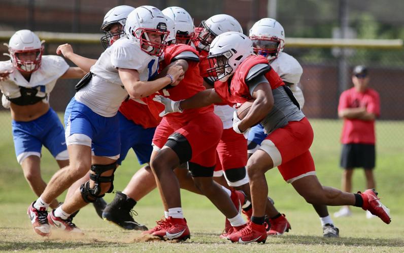 PHOTOS: JCHS football at Cherokee Bluff padded camp | JCCHS Sports ...
