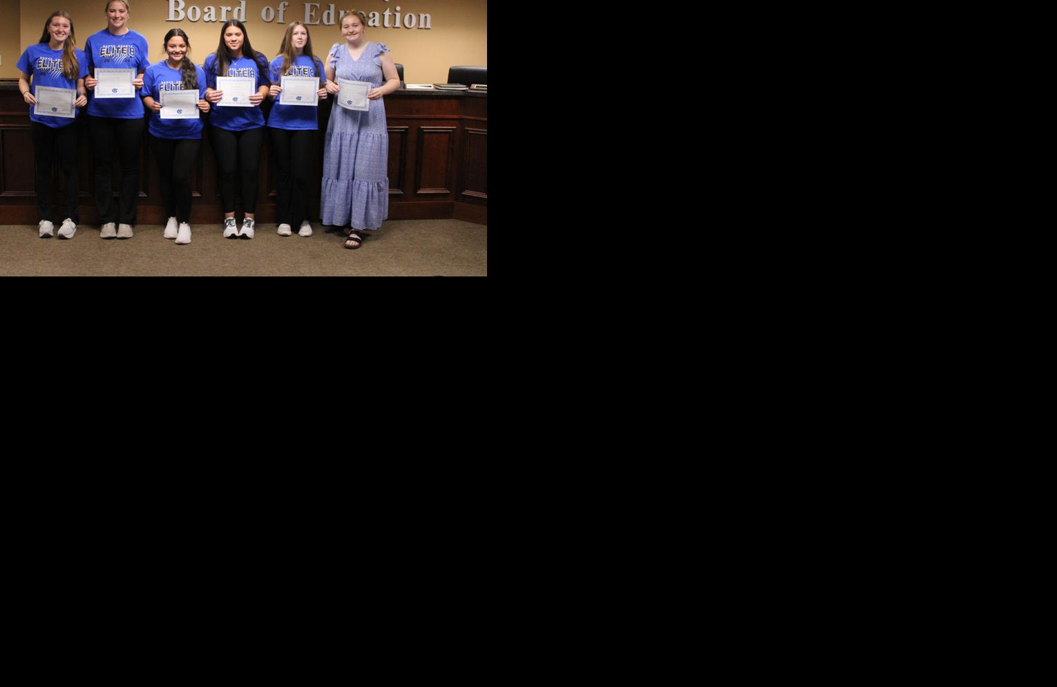 Banks County Board of Education recognizes Tina Barber and Lady ...