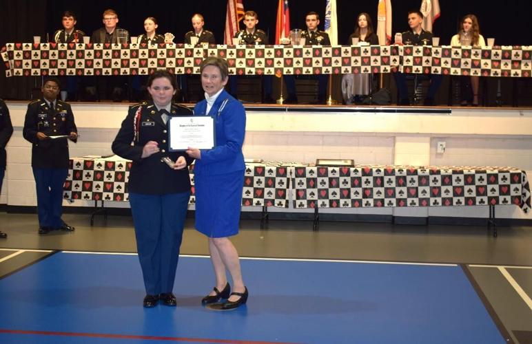 NSDAR Sunbury Chapter awards senior JROTC members | News ...