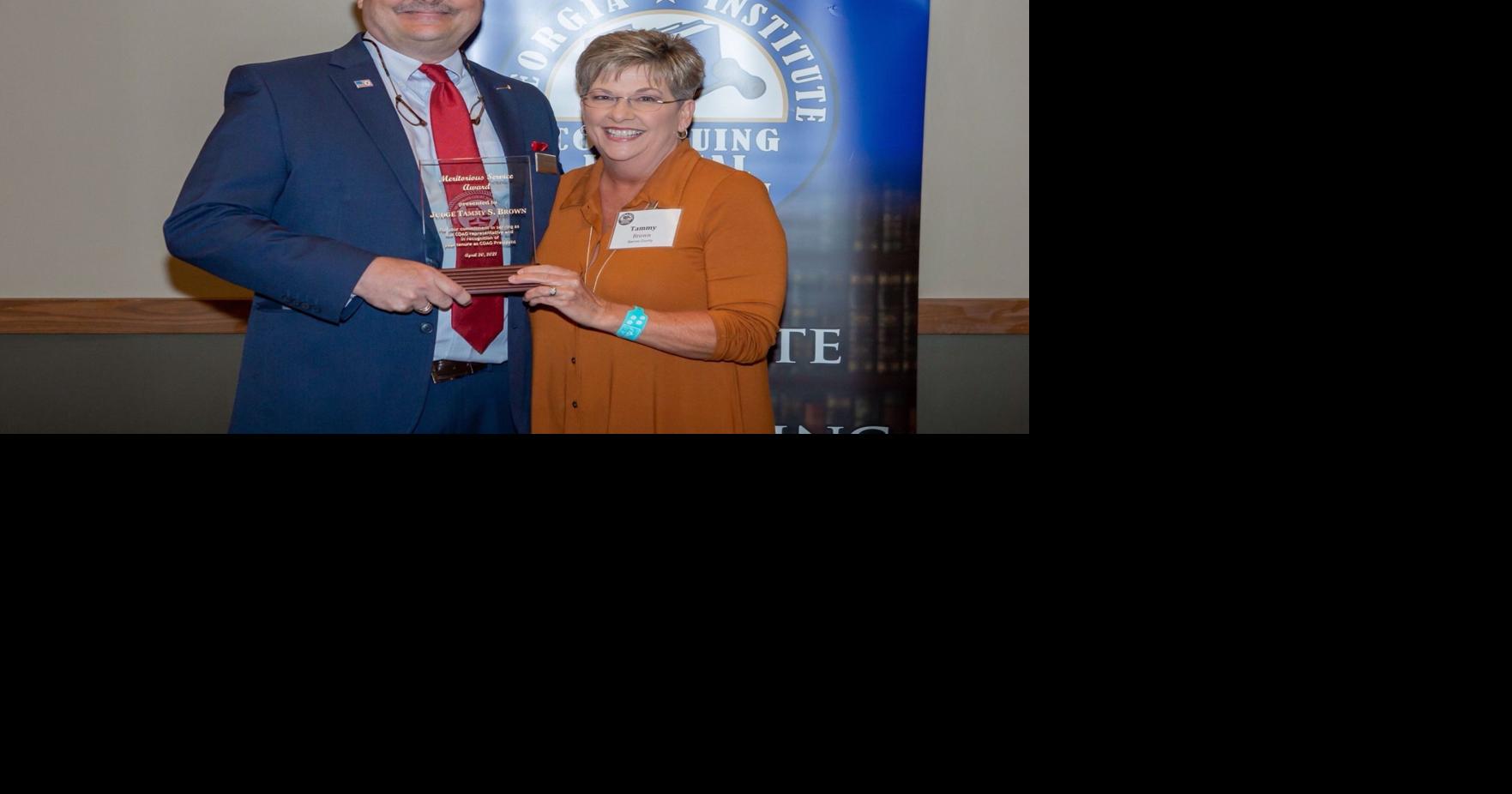 Barrow judge Brown receives state award | News | mainstreetnews.com