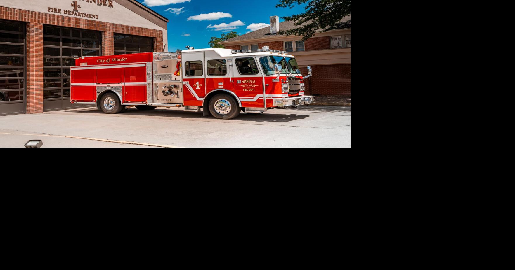 Winder Fire Department recognizes October as Fire Prevention Month ...