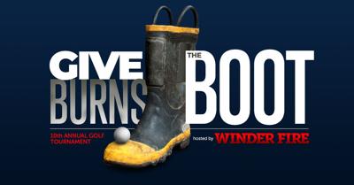 Winder Fire to host 10th annual 'Give Burns the Boot' Golf Tournament ...