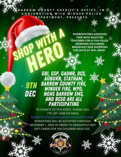 BCSO and WPD prepare for ‘Shop with a Hero’ Dec. 9 | News ...