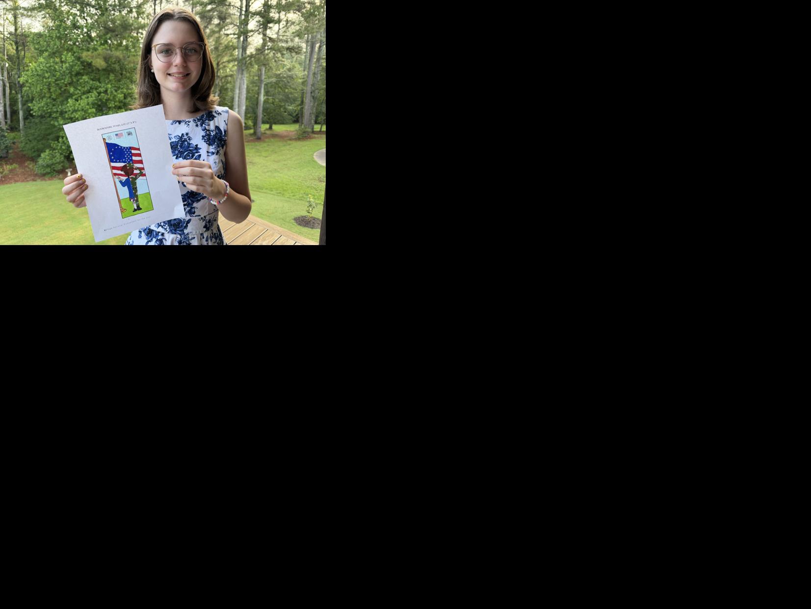 Pendergrass student wins national bookmark design contest | News ...