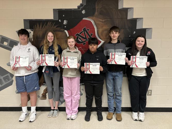 Middle school recognizes "Mighty Mustangs" for February | School ...