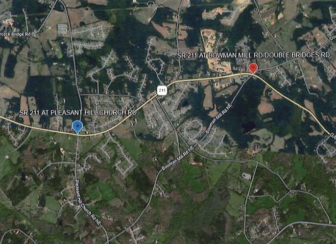 Barrow County approves design study for key SR 211 intersections ...