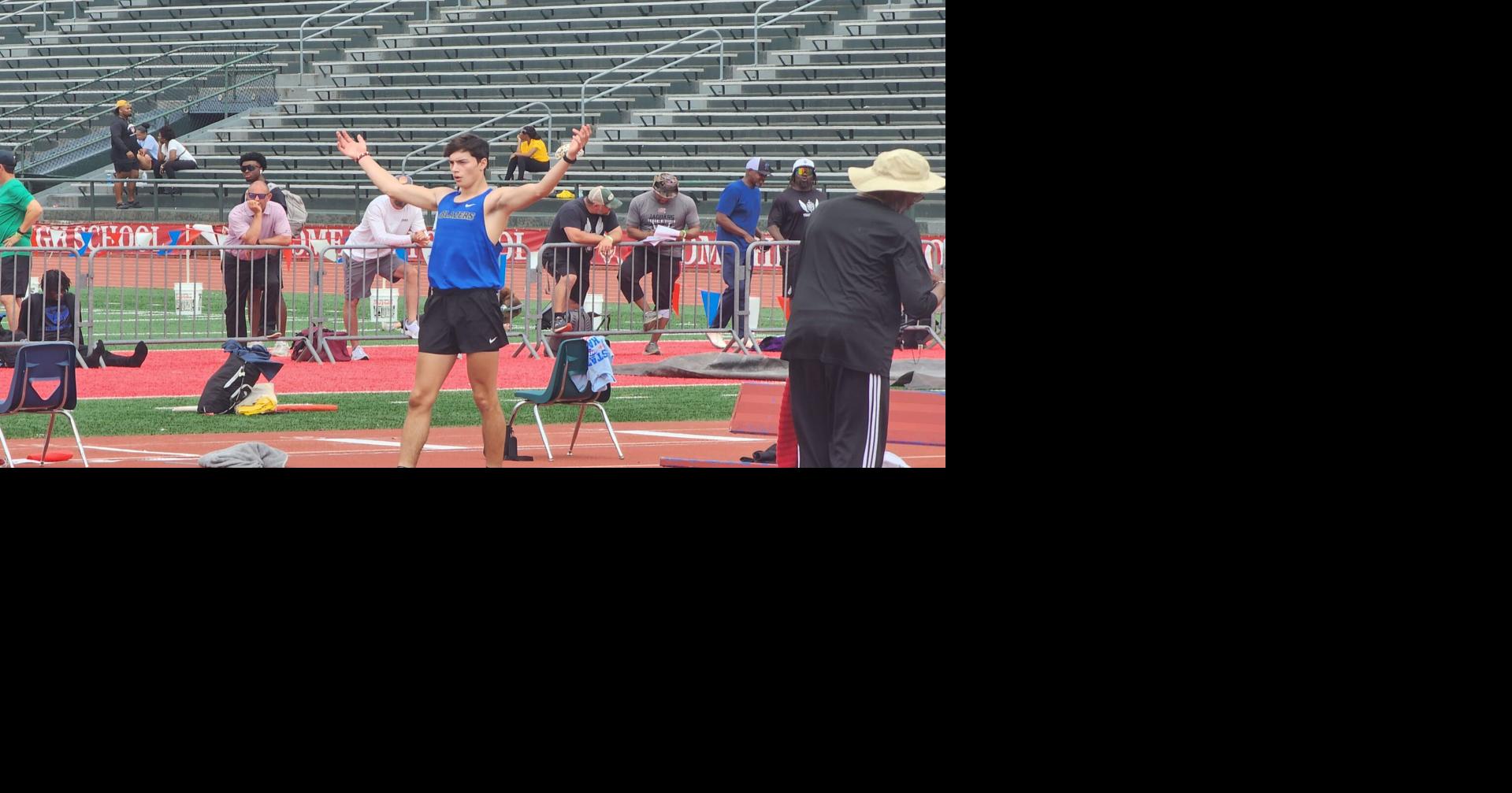 BASA's Jacob Carruthers wins triple gold at state track and field ...