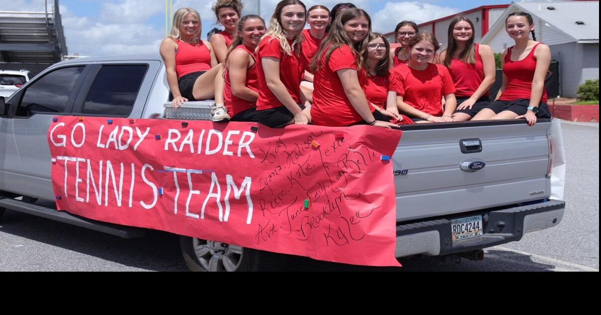 Lady Raider tennis team celebrated with parade | Sports ...