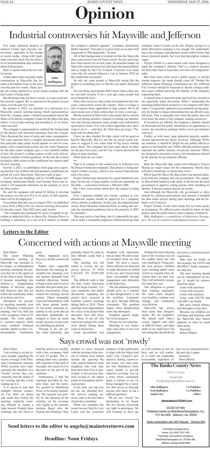 Page A4 | e-Edition | mainstreetnews.com