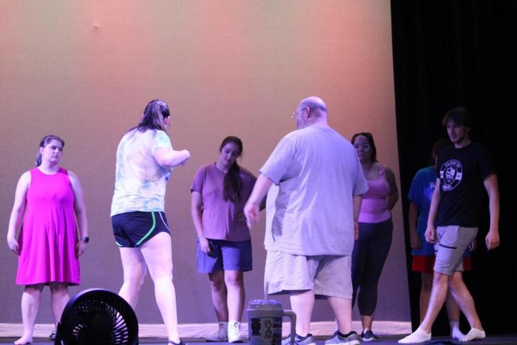 Cast hard at work to present "Shrek The Musical" June 22-25 | Photos ...