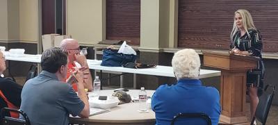 Sexton speaks on Summer Cereal Drive at Lions Club meeting | Photos ...