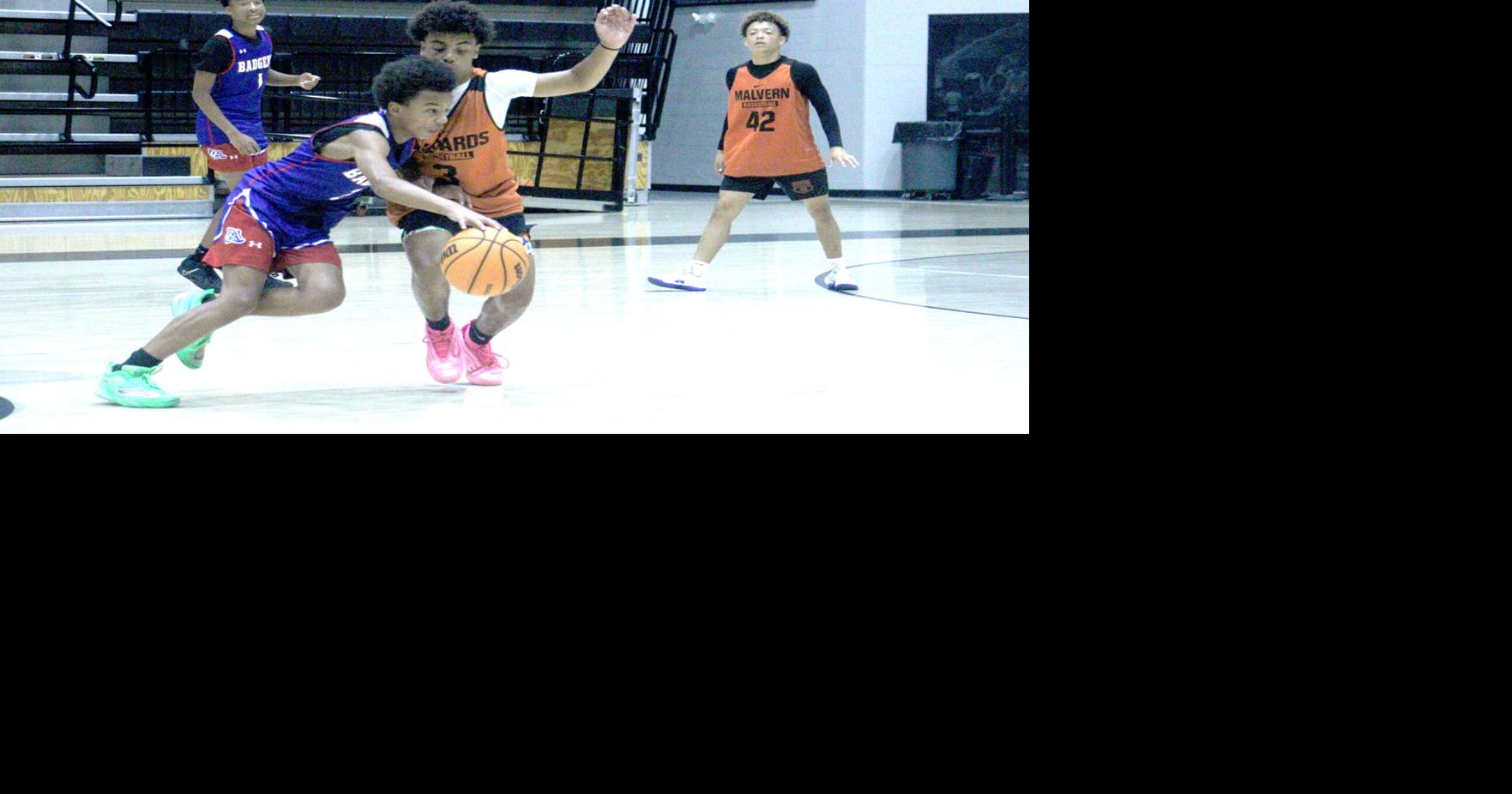Malvern Jr. high boys team camp hoops at the Leopard Center: Jr ...