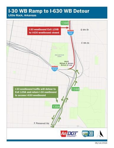 Advance Notice: Weekend Full Closure of I-30 Westbound Ramp to I-630 ...