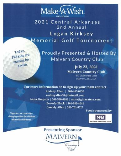 2021 Central Arkansas 2nd Annual Logan Kirksey Memorial Golf Tournament ...