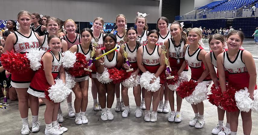 Glen Rose Jr. High cheer squad earn awards at UCA cheer camp 2024 ...