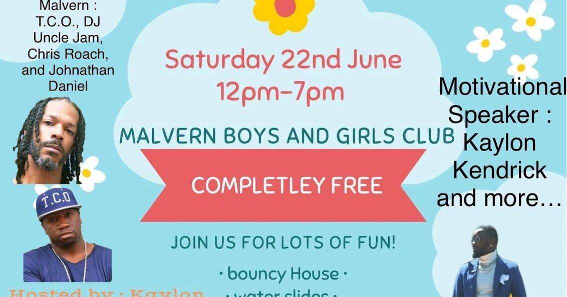 Community Fun Day coming to B&GC June 22 | Photos & Videos | malvern ...