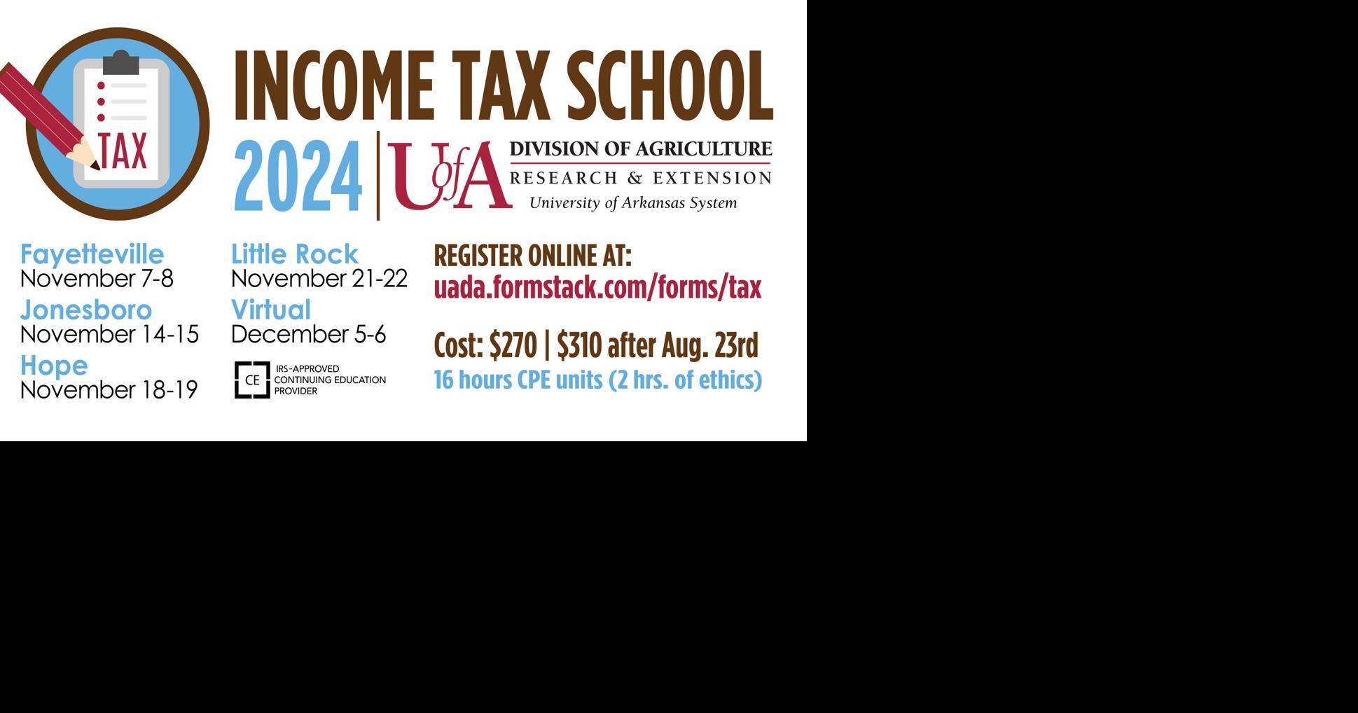 Income Tax Schools provide advanced tax preparation training, updates ...