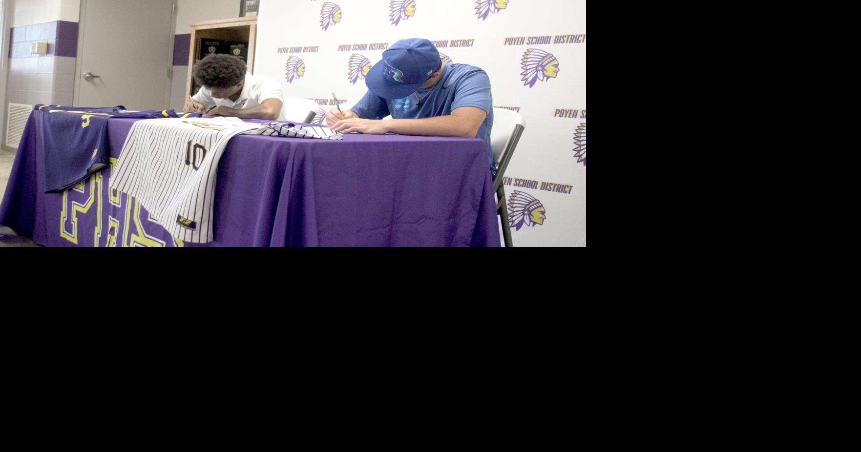 Poyen Indian Baseball: Signing Day! Kullen Conner and Ryan Ray: Poyen ...