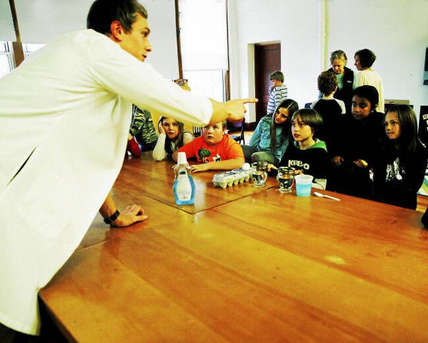 Dr. Brushy-Flossy teaches students about proper oral hygiene | Local ...